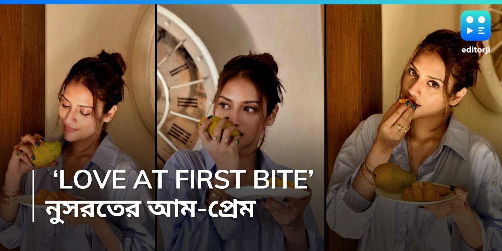 Nusrat Jahan Shares pictures with Ripe Mangoes - Nusrat Jahan: ‘Love at ...