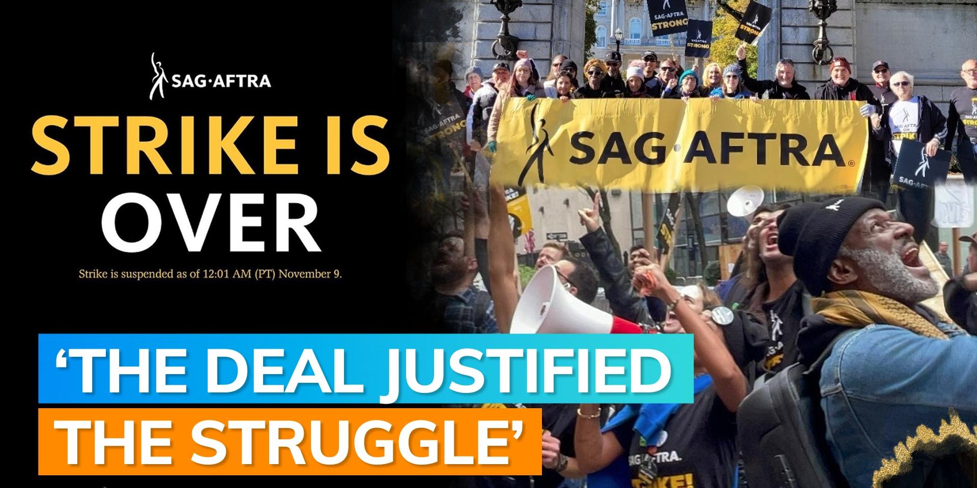 SAG-AFTRA strike ends: Actors’ union reaches tentative agreement with Hollywood studios after ...