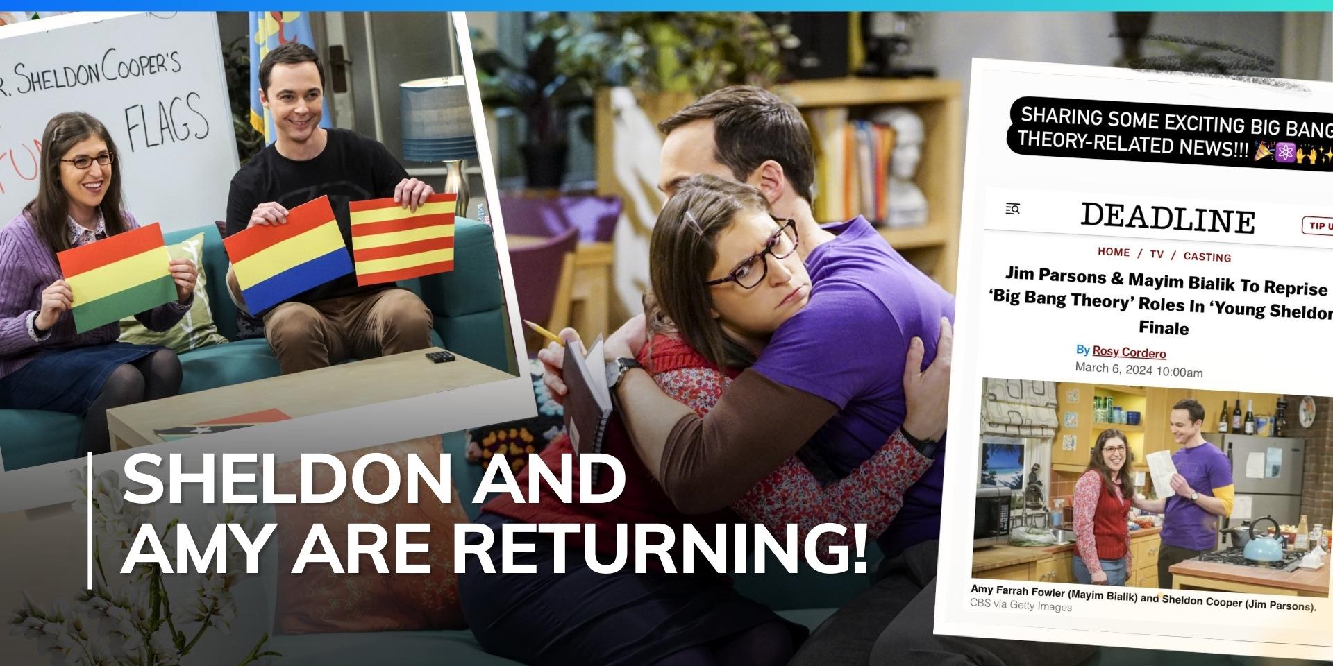 ‘Big Bang Theory’ actors Jim Parsons and Mayim Bialik to reunite in ‘Young Sheldon’ finale ...