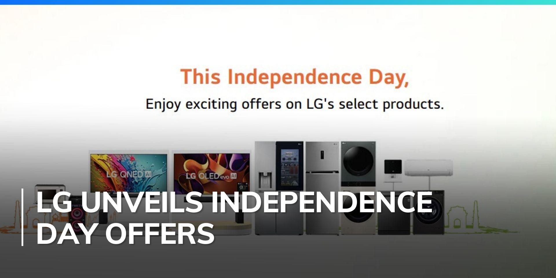 LG Electronics Announces Independence Day Offers with Up to 26% ...