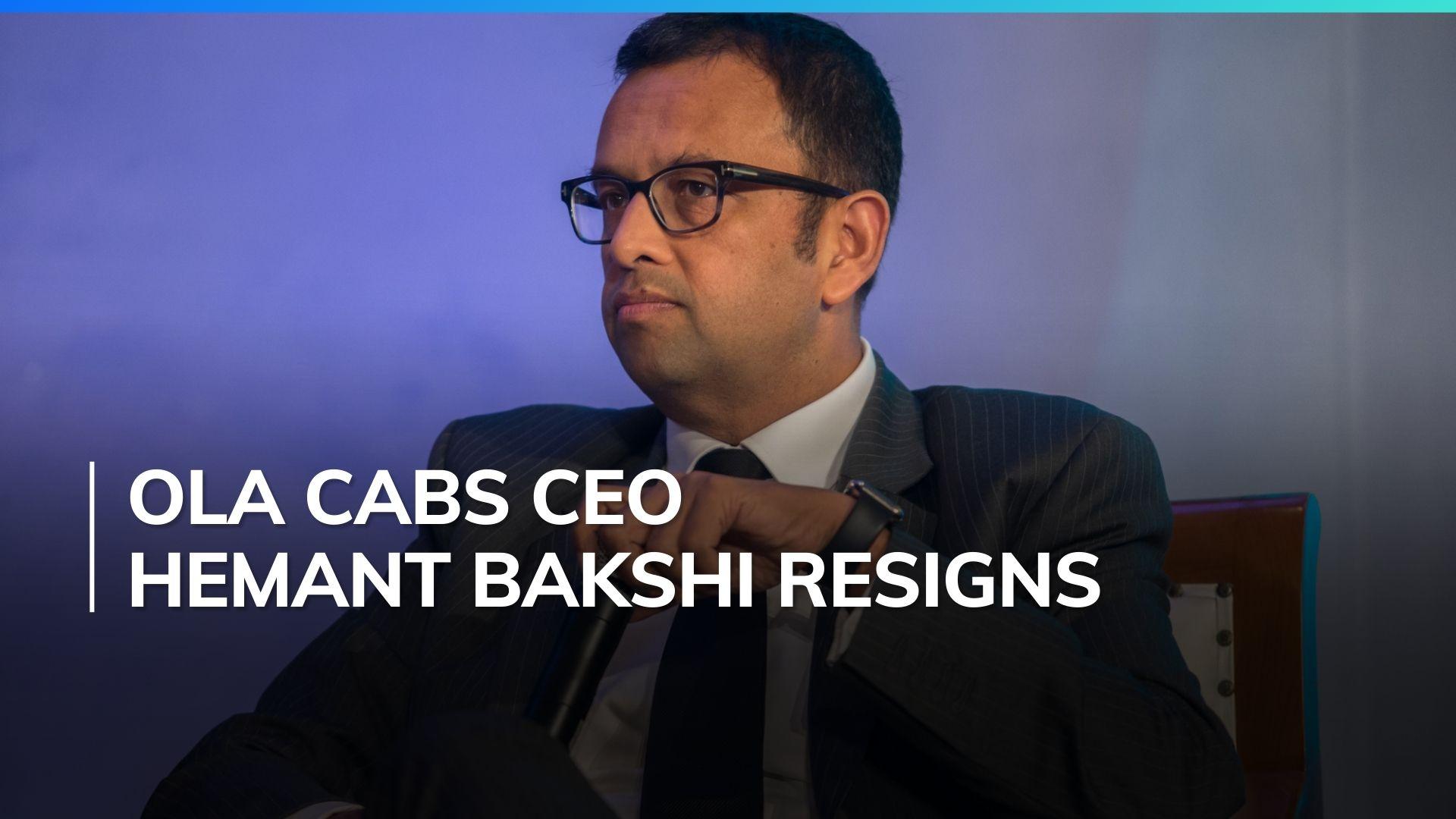 Ola Cabs CEO Hemant Bakshi resigns; company to cut 10% jobs amid restructuring | Editorji