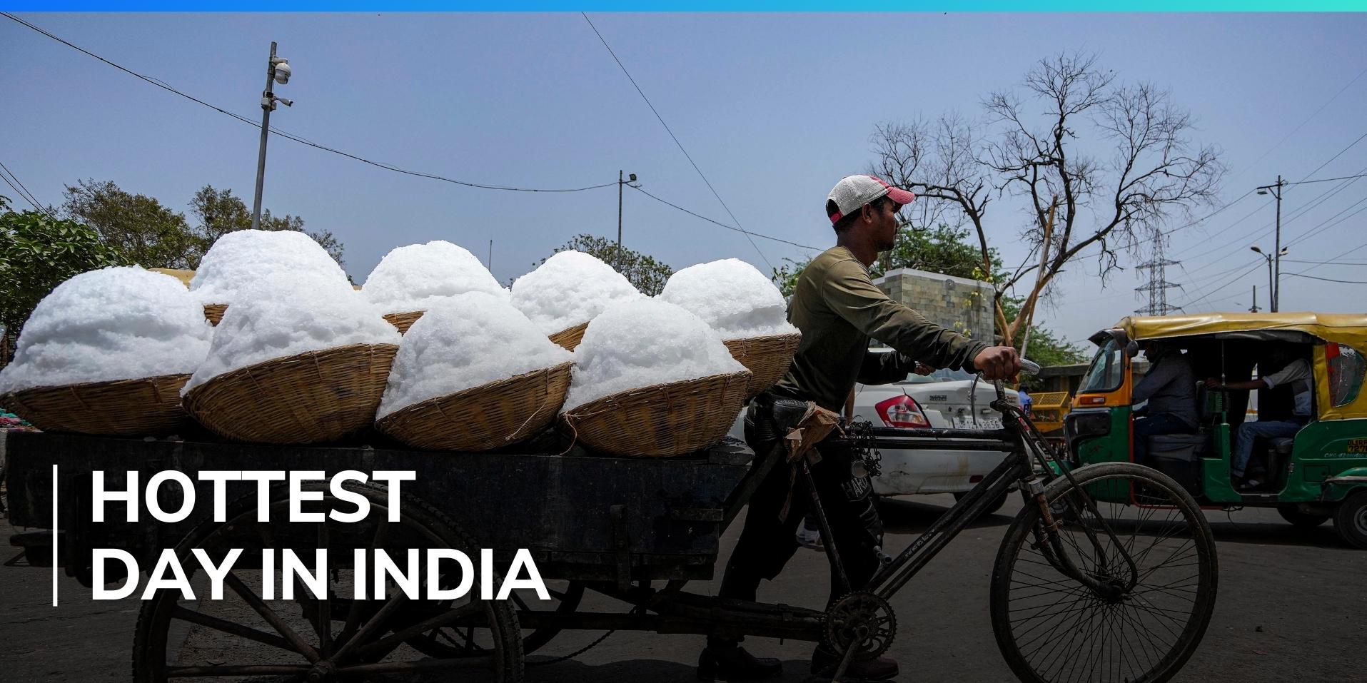 Delhi sizzles at record-high temperature of 52.3 degrees | Editorji