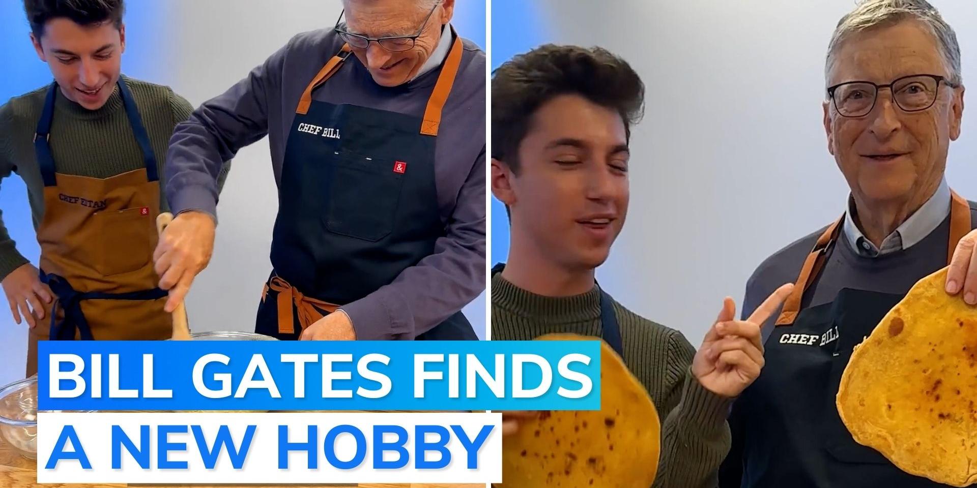 Watch: Bill Gates turns chef to make Indian ‘rotis’ | Editorji
