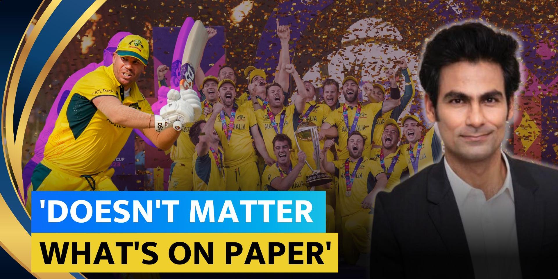 David Warner responds to Mohammad Kaif‘s ’Best Team on Paper‘ remark ...