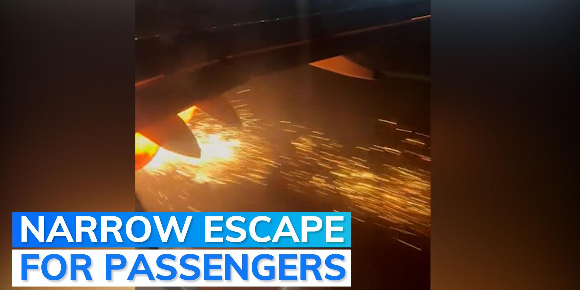 IndiGo plane grounded at IGI after engine catches fire | Editorji