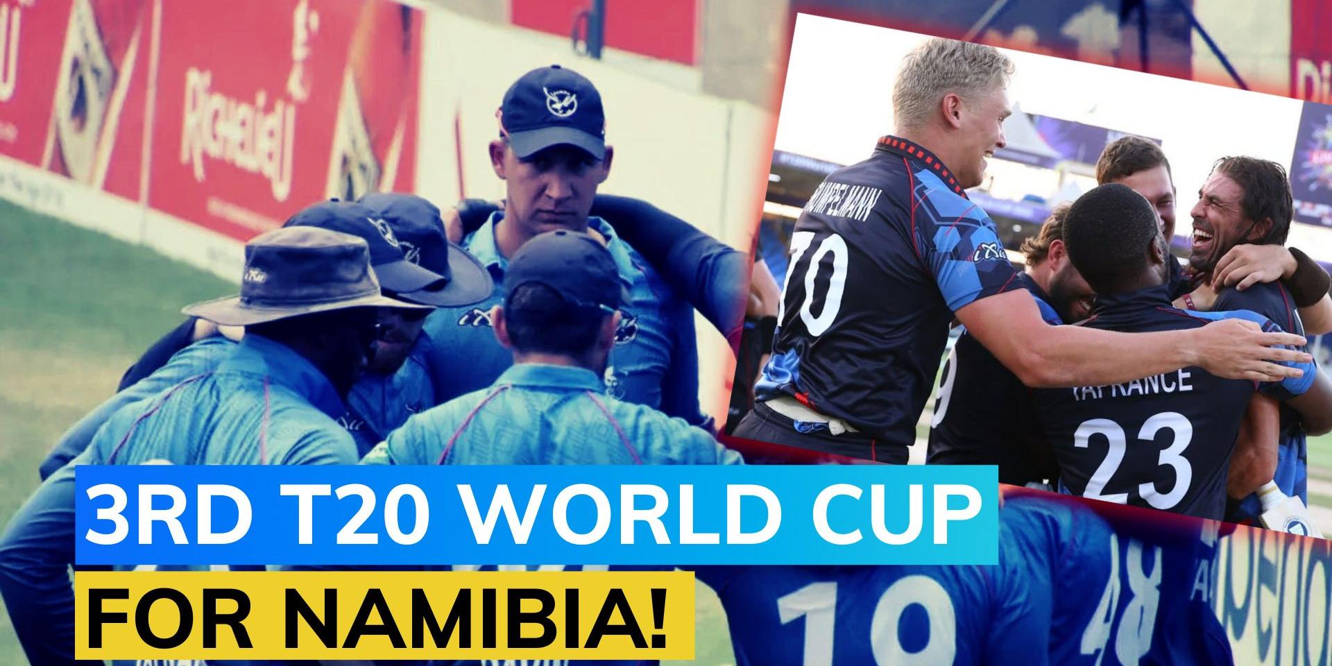 Namibia become first team from Africa Region Qualifiers to punch its ...