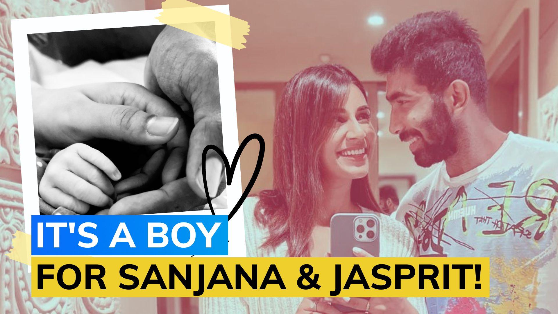 Indian pacer Jasprit Bumrah, wife Sanjana Ganesan welcome first child | Asia Cup 2023 | Editorji