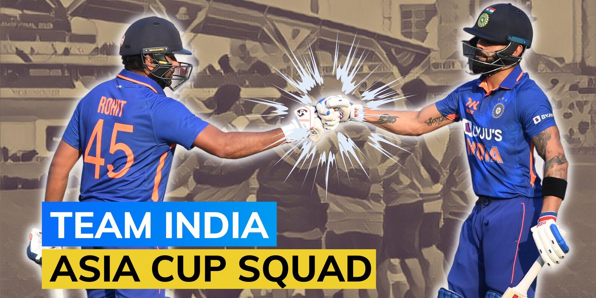 Team India Asia Cup preview, Streaming details, full squad and fixtures ...