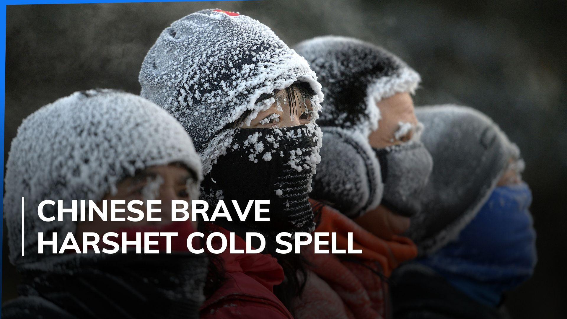 China‘s Xinjiang under deep freeze, temperature breaks 60-year-old ...