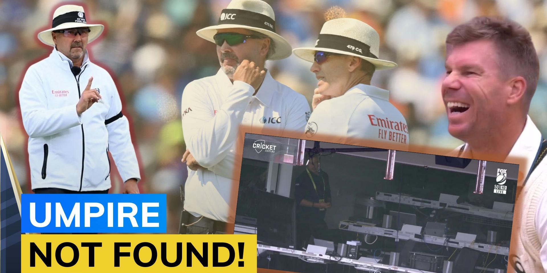 Third umpire gets stuck in lift as post-lunch session gets delayed in ...