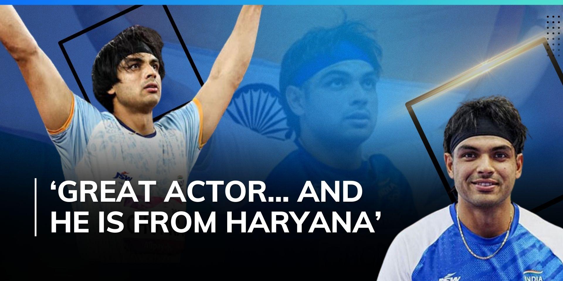 Can you guess which actor Neeraj Chopra wants for his biopic? | Editorji