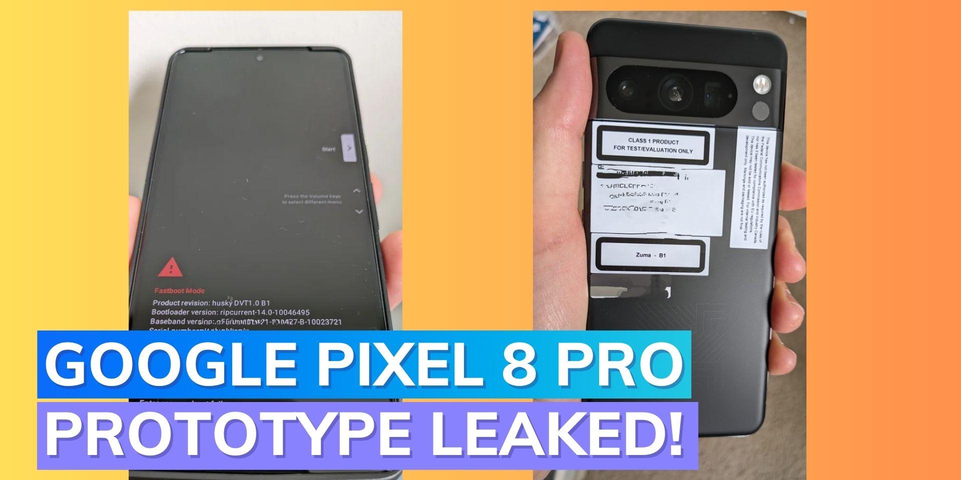 First Look at Google Pixel 8 Pro: Leak Reveals New Camera Design and ...