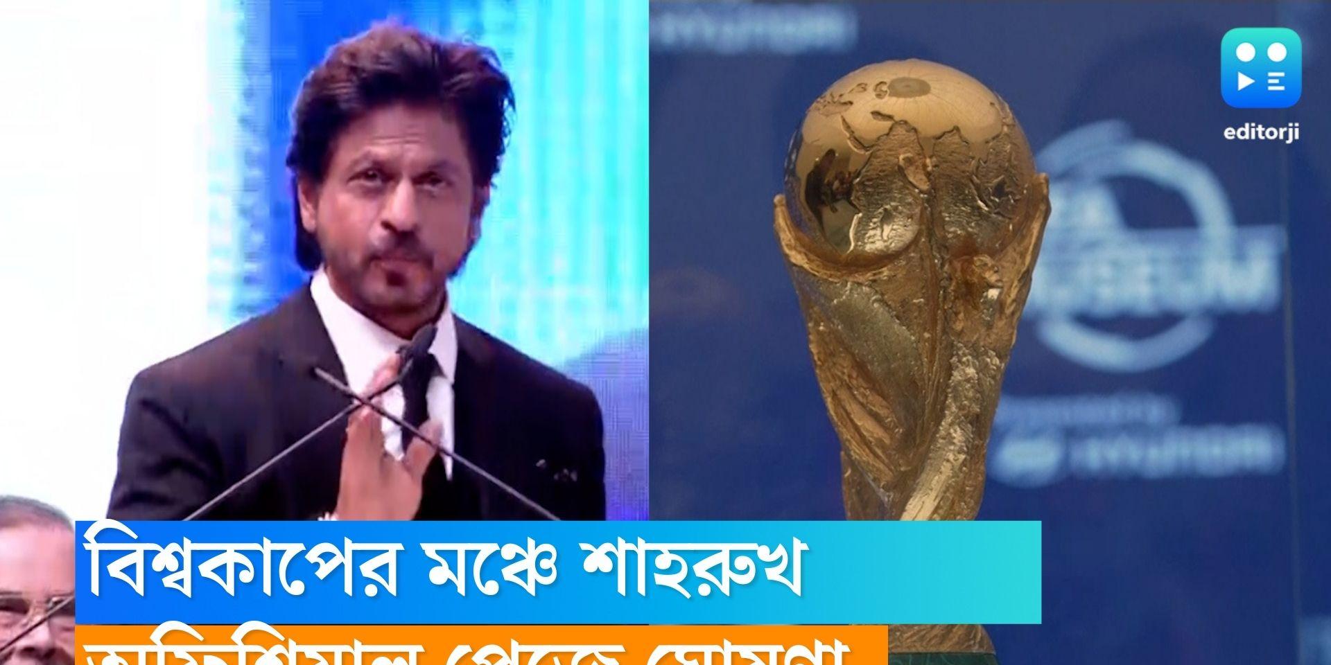 SRK will present in the studio during world cup final - SRK in World ...