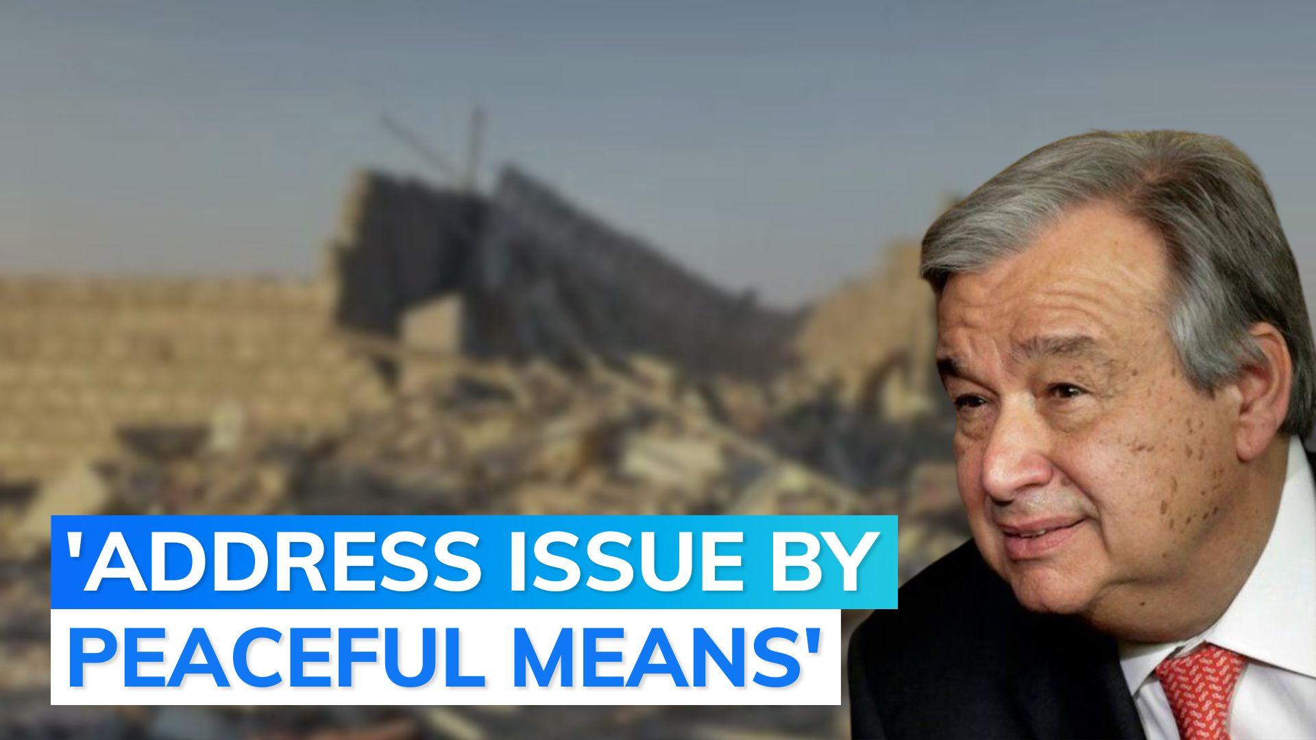 Iran-Pakistan strikes: UN chief urges both nations to avoid escalation ...