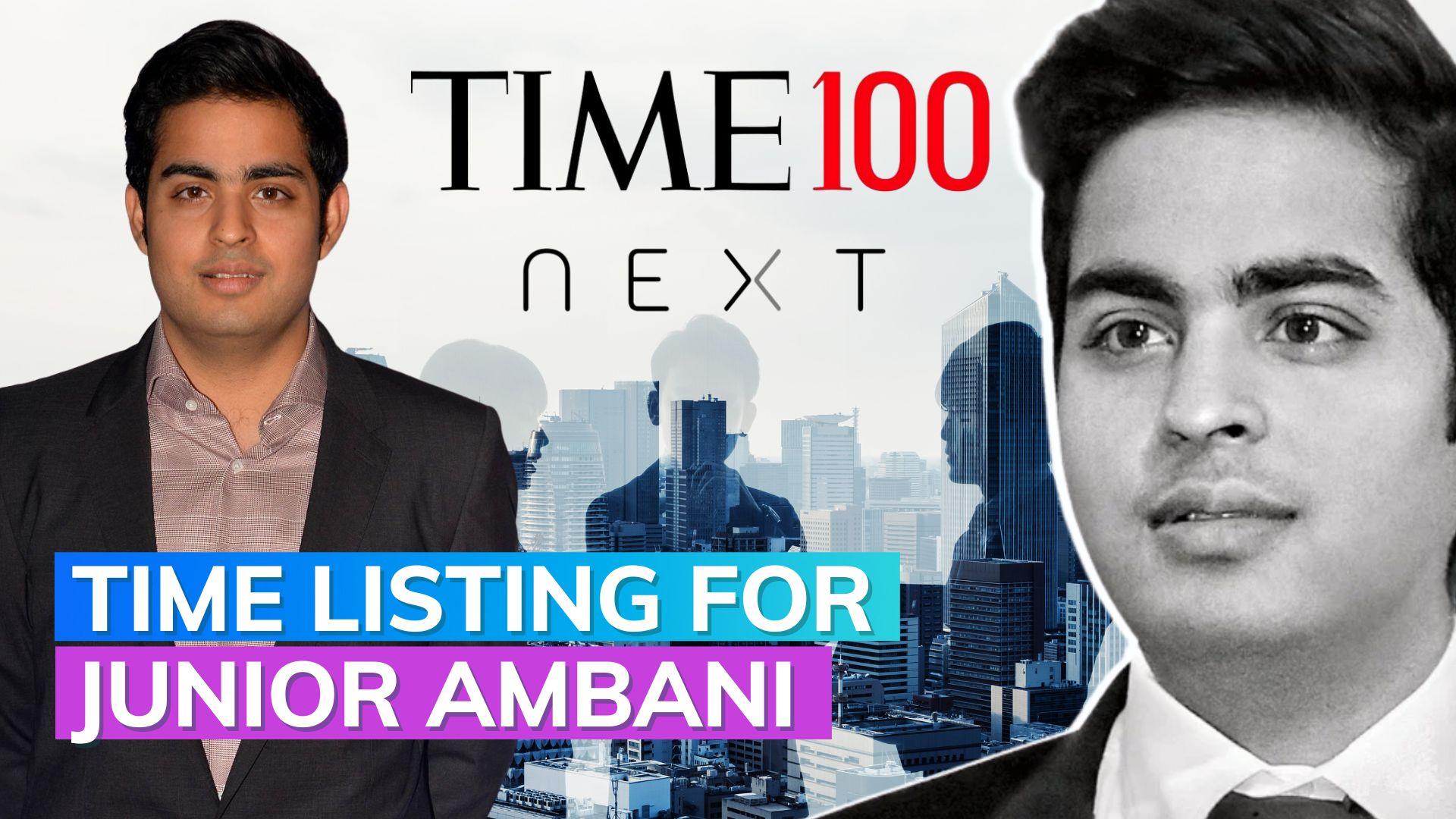 Akash Ambani on Time‘s 100 Emerging Leaders’ list | Editorji