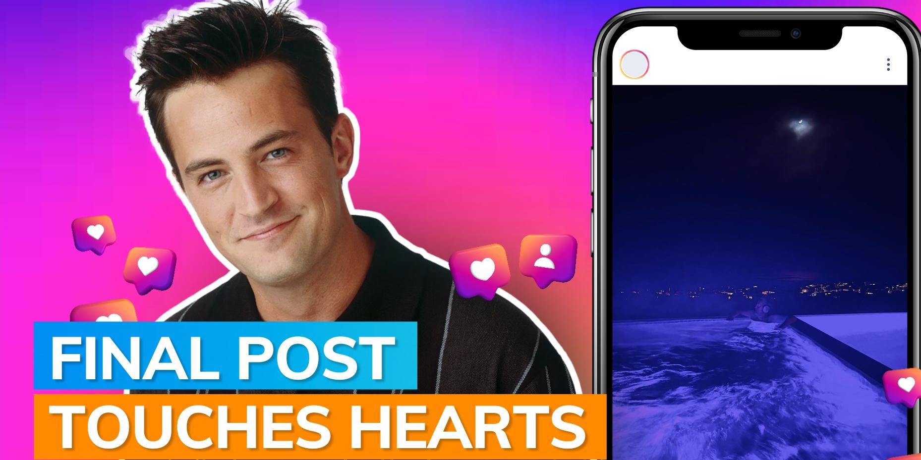 Matthew Perry‘s last Instagram post leaves fans emotional: Farewell to ...