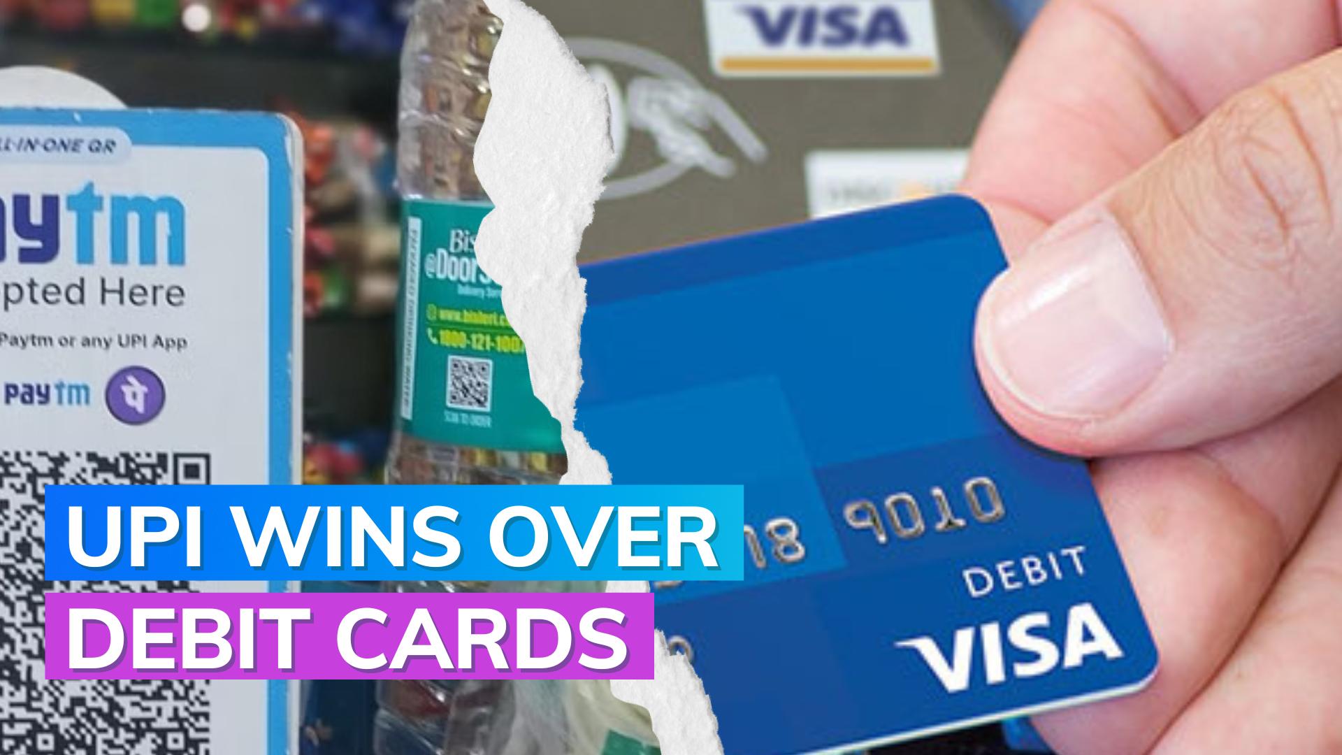 UPI preferred over Debit cards due to ease of use and zero fees | Editorji