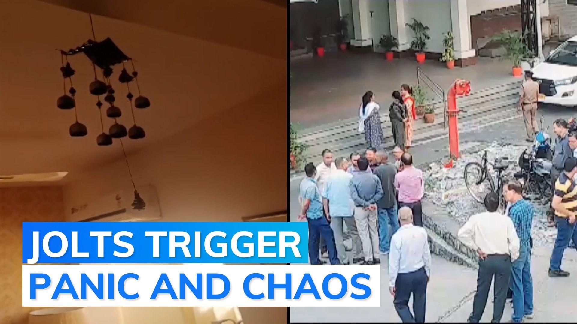 Breaking! Powerful earthquake jolts Delhi-NCR, tremors felt for several ...