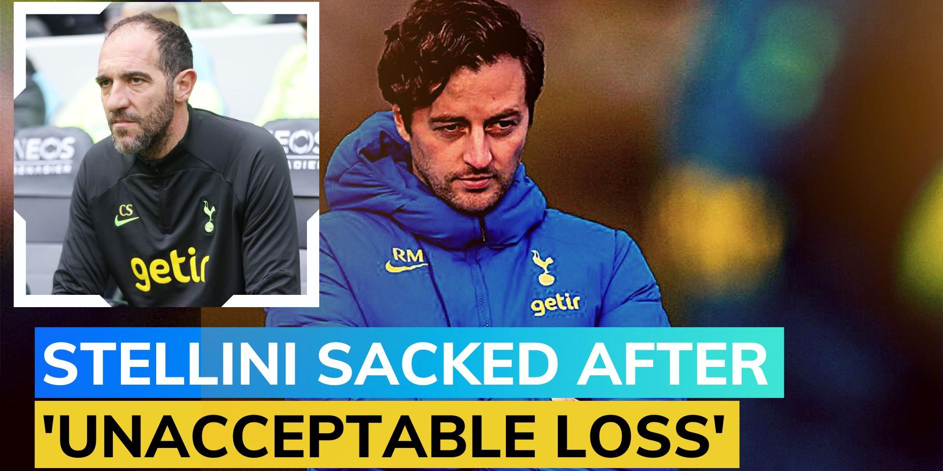 Premier League: Tottenham sack Cristian Stellini after heavy loss ...
