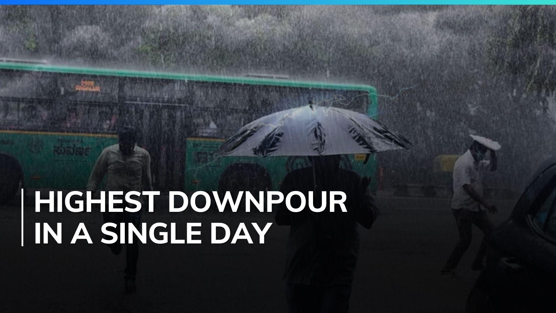 Bengaluru rains break 133-year record with highest rain in a single day ...