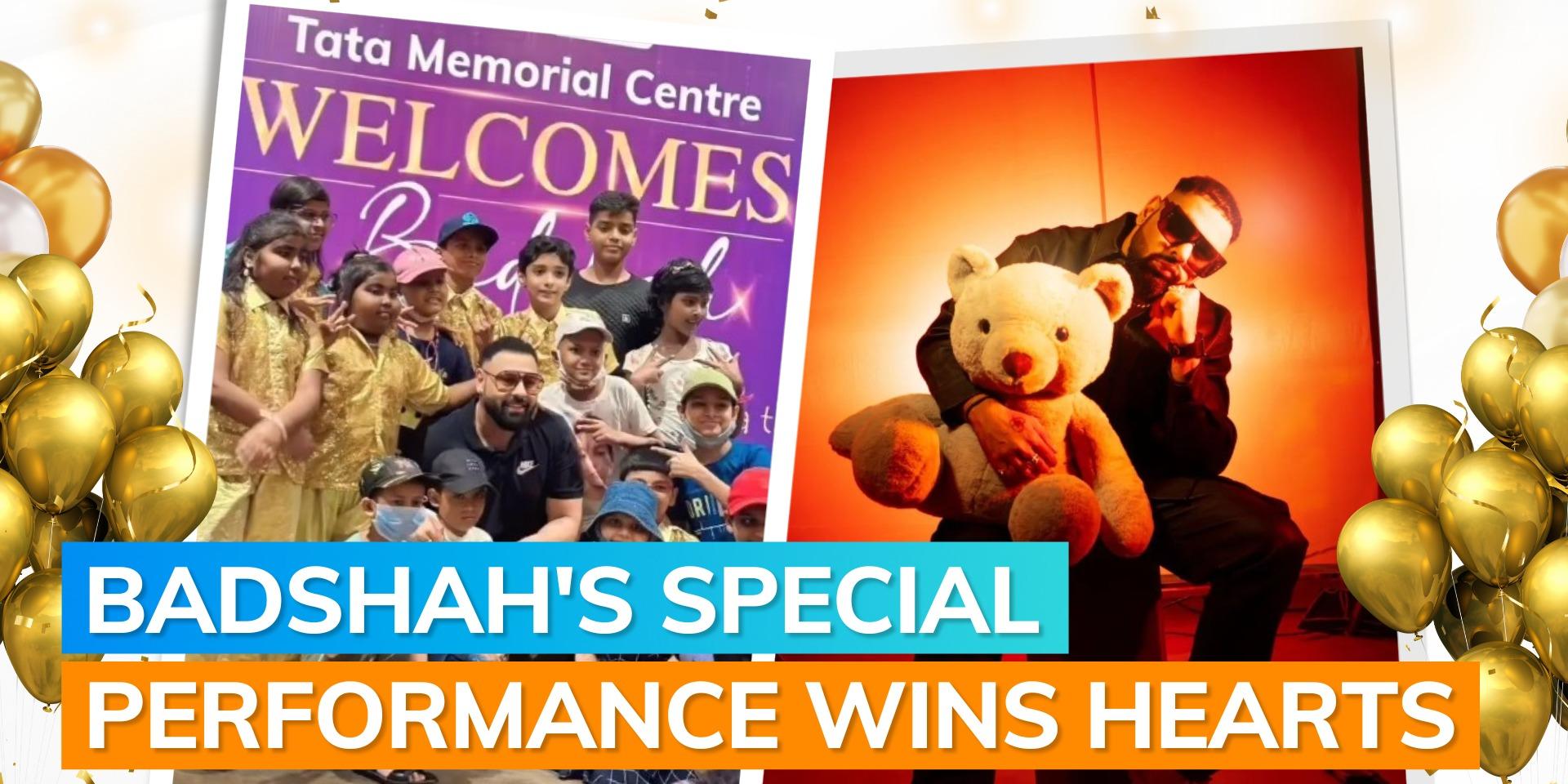 Rapper Badshah brings cheer to 200 children ailing with cancer | Editorji