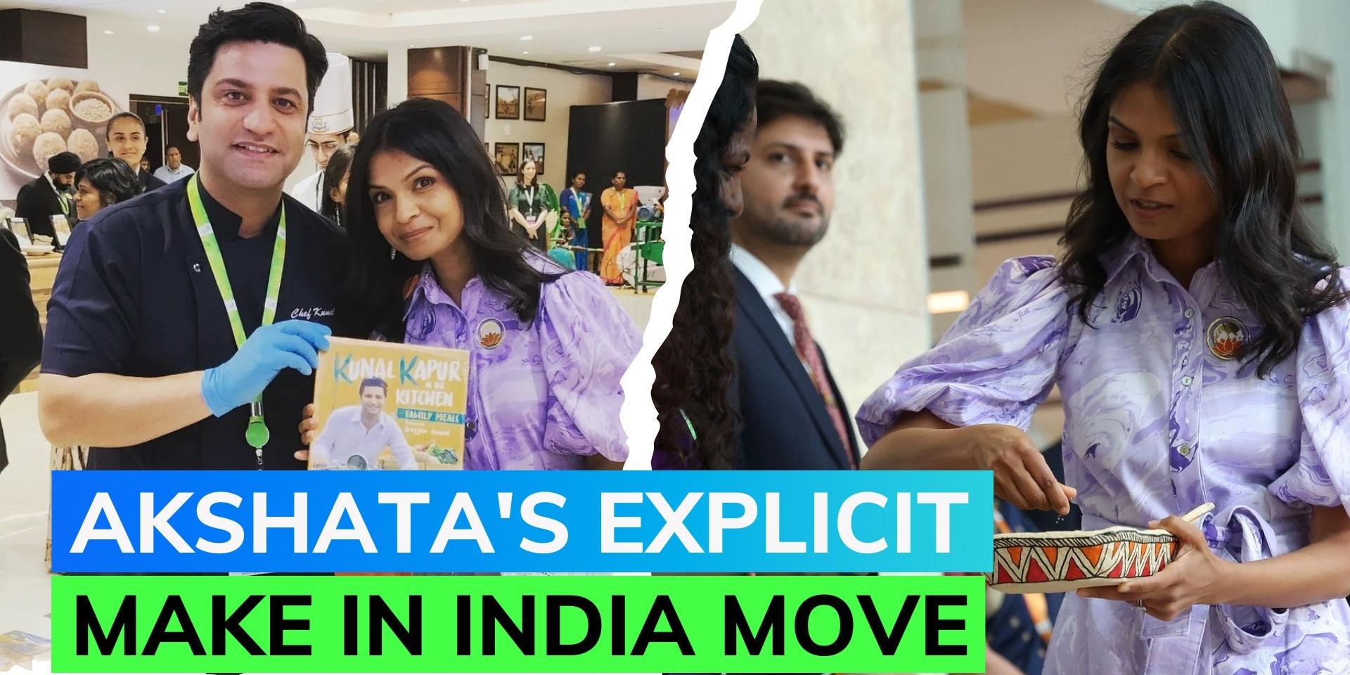 UK PM‘s wife Akshata’s fashion choices see India connect; here are the ...