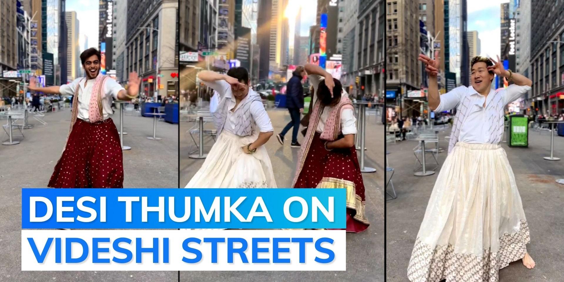 Watch: Iconic song ‘Dola Re Dola’ on New York streets | Editorji