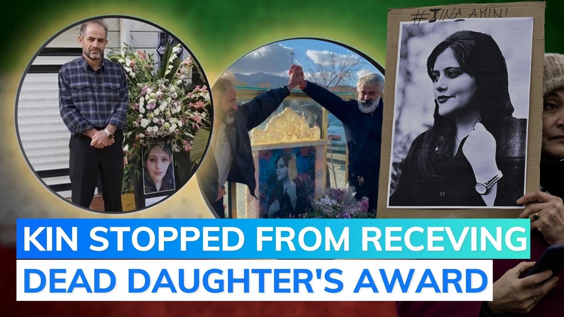 Mahsa Amini‘s family blocked from leaving Iran for EU rights prize ...