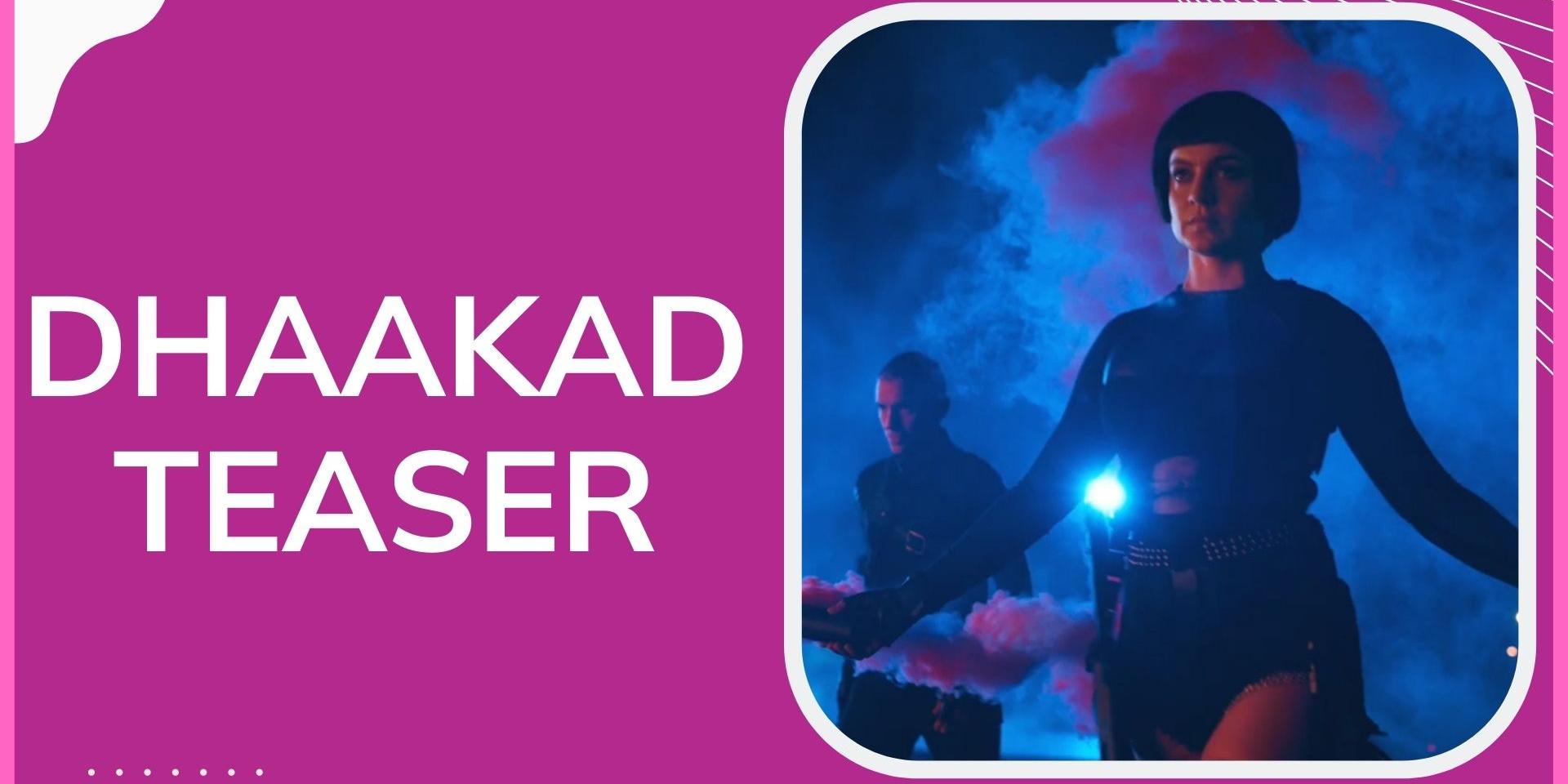 ‘Dhaakad’ teaser: Kangana Ranaut gives glimpse of her vicious character ...