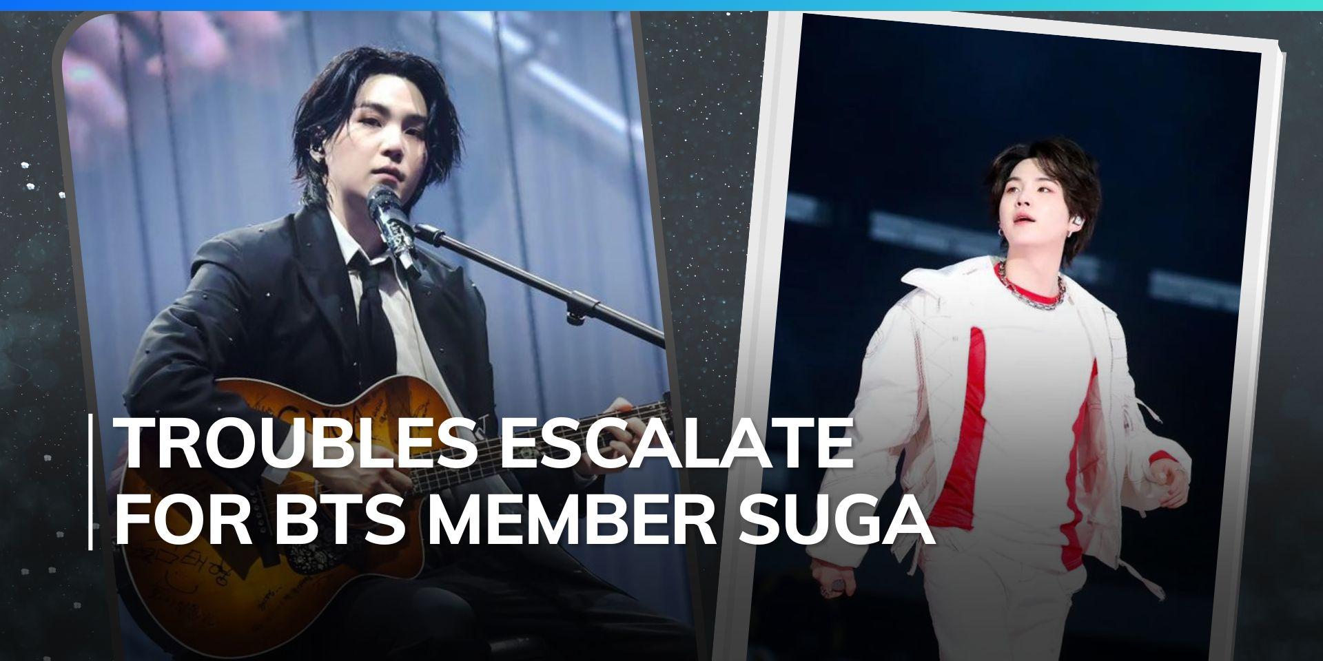 BTS rapper Suga to face investigation from Korean military into his ...