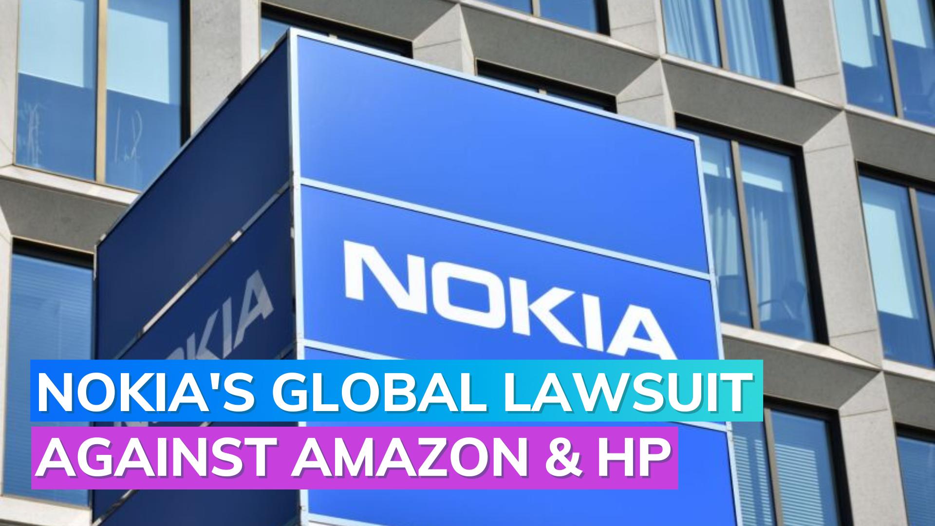 Nokia takes legal action against Amazon and HP over streaming tech patent infringement | Editorji
