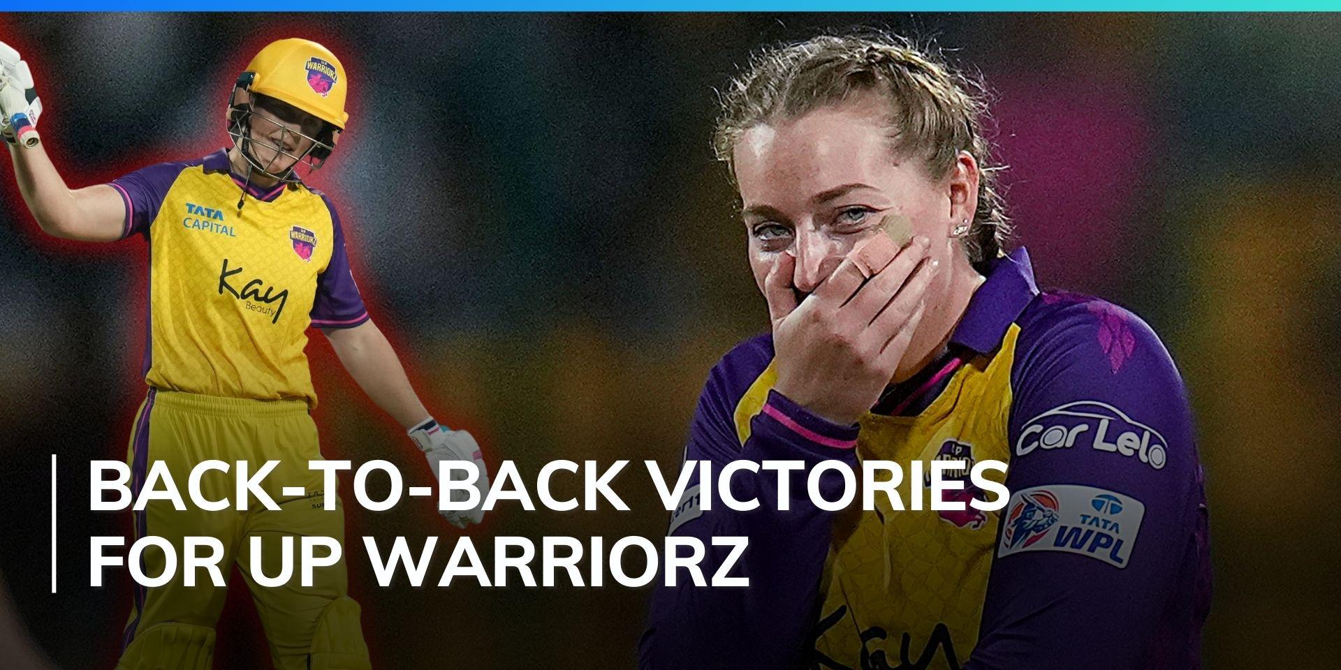 Harris, Ecclestone power UP Warriorz to six-wicket victory over Giants ...