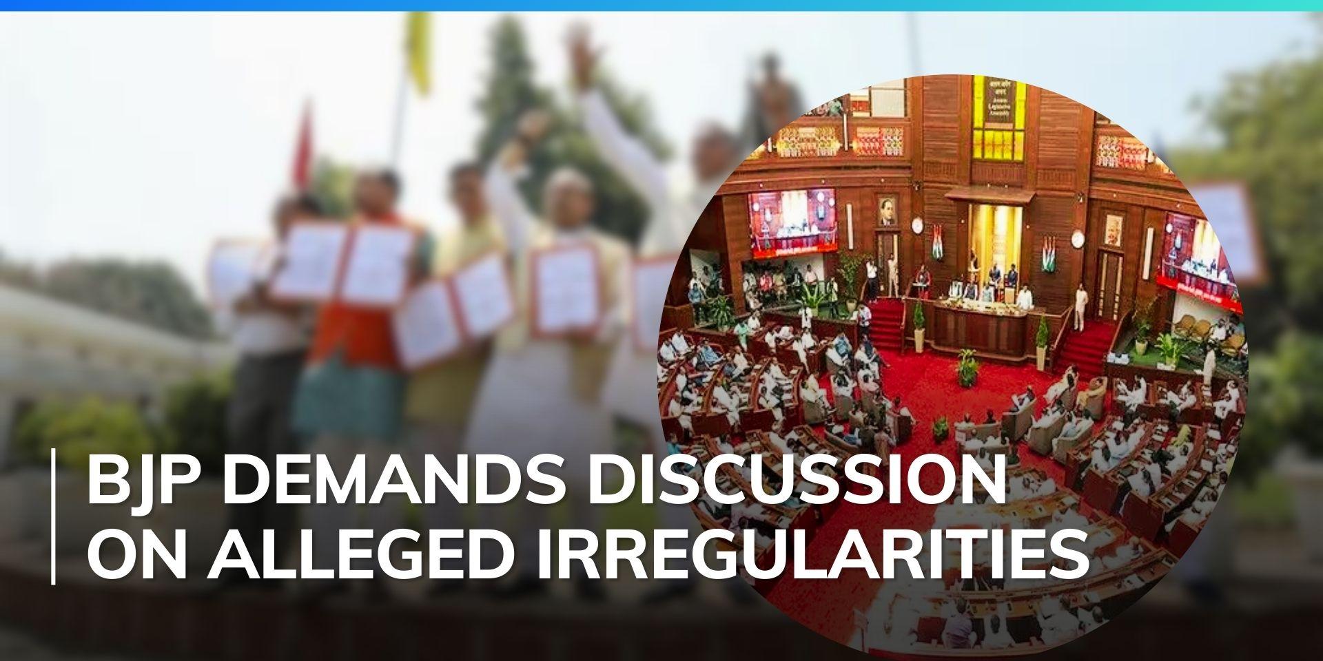 BJP MLAs marshalled out of Delhi Assembly over Jal Board protests ...