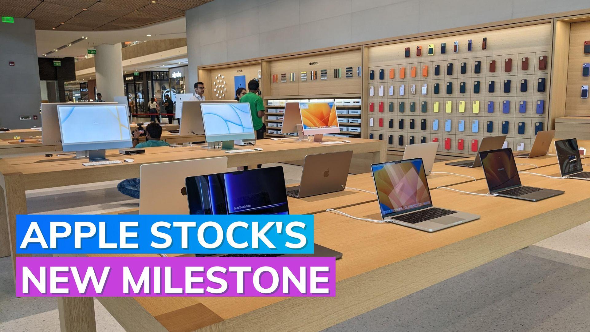 Apple shares hit record high, on verge of attaining $3 trillion market value | Editorji