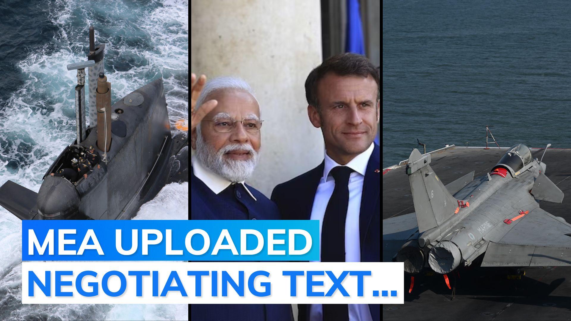 Days after PM Modi‘s France visit; MEA revise joint statement, omit key ...
