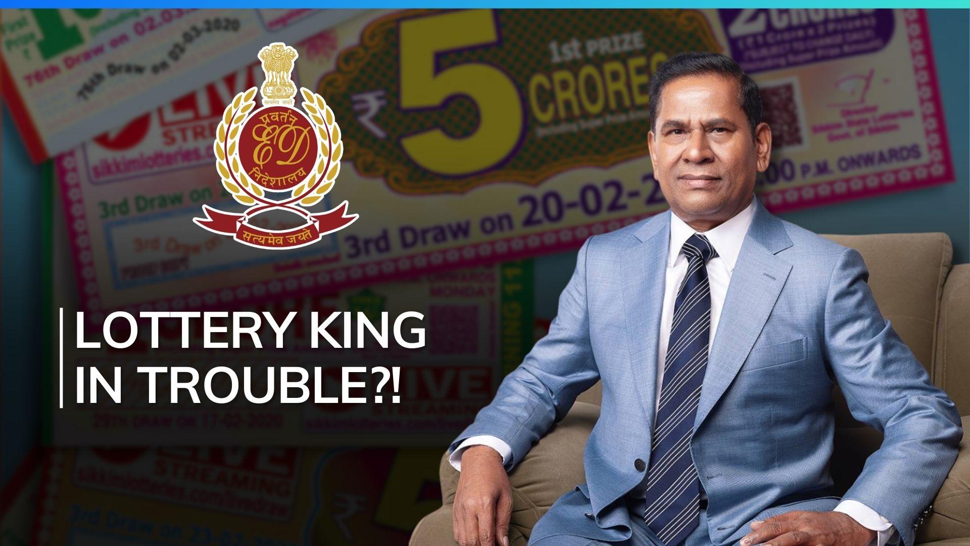 India’s Lottery King Under Fire: Santiago Martin’s Empire Raided by ED ...