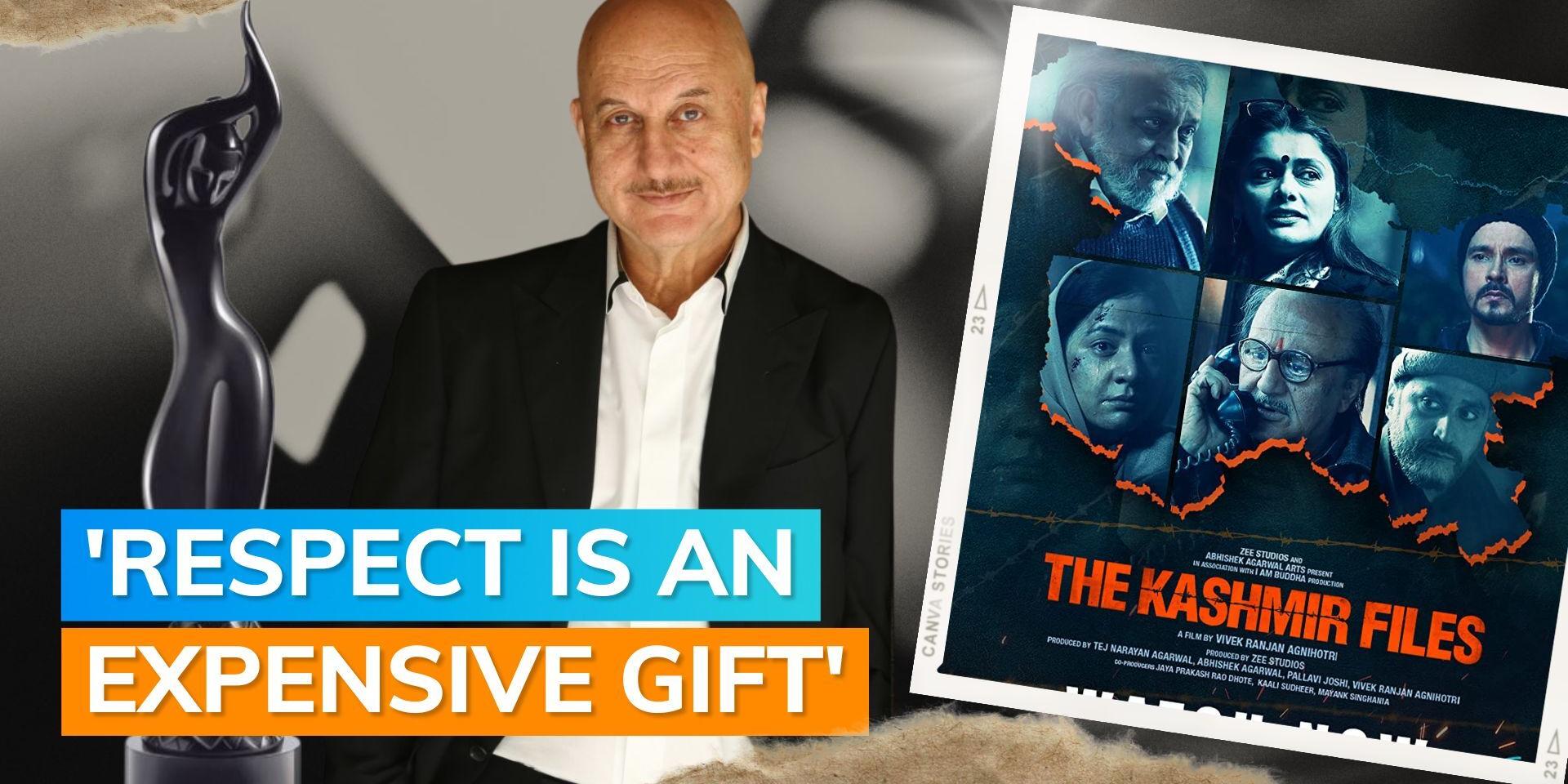 Filmfare Awards 2023: Anupam Kher shares cryptic message after ‘The Kashmir Files’ is snubbed at ...