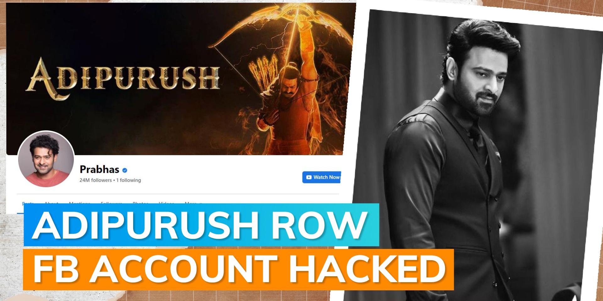 Prabhas‘ Facebook account restored hours after being hacked; actor issues statement | Editorji