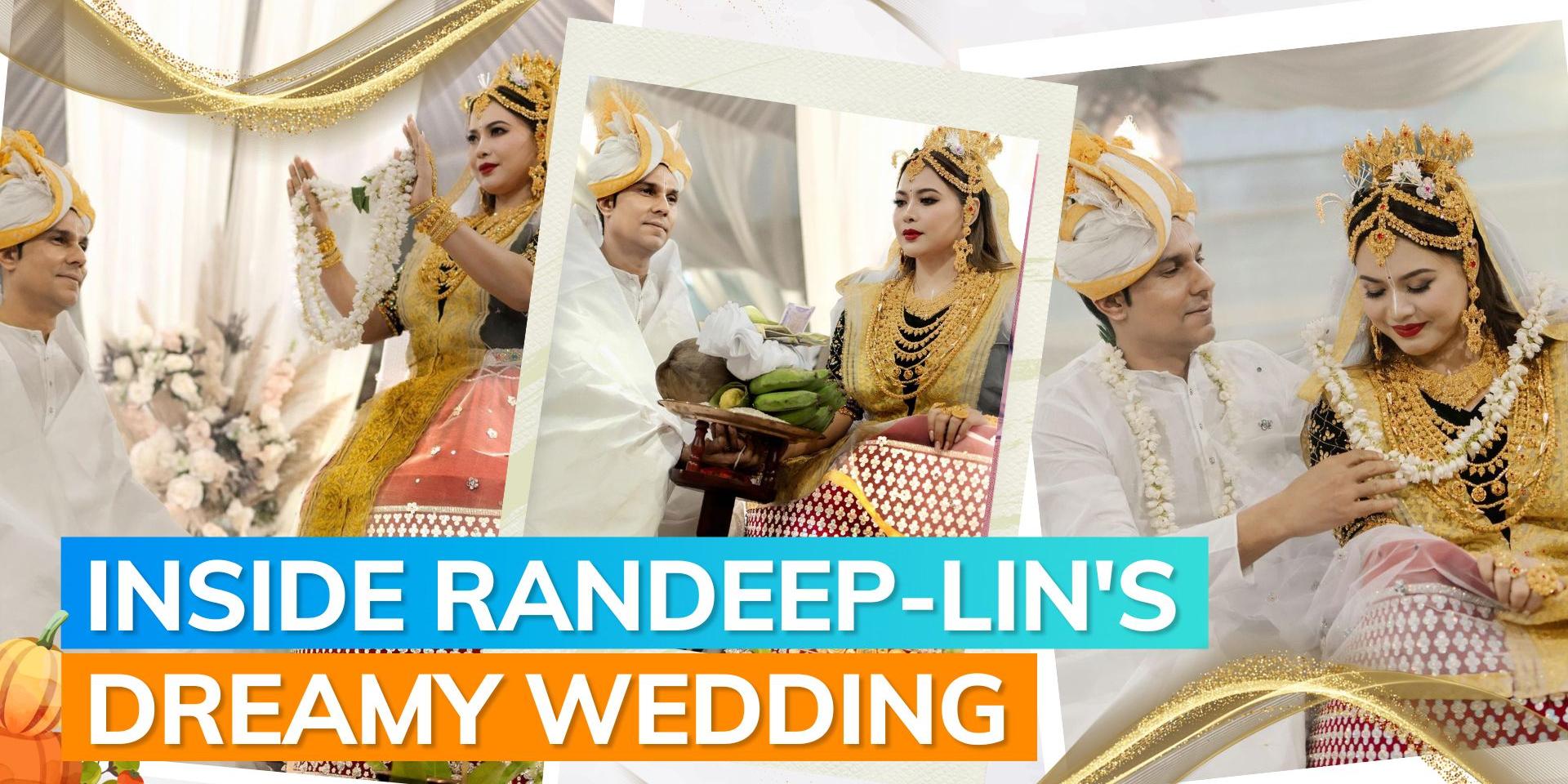 Randeep Hooda-Lin Laishram share 1st official wedding pics from traditional Meitei ceremony: ‘we ...