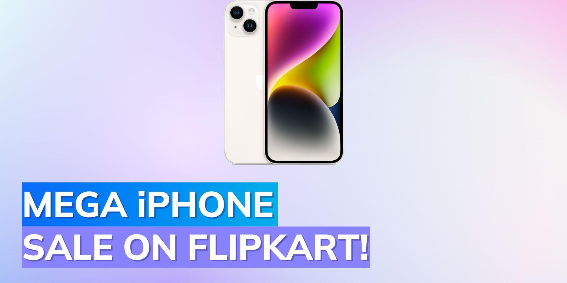 Apple‘s Mega Flipkart Sale: Big discounts on iPhone 14 Plus, iPhone 14 ...