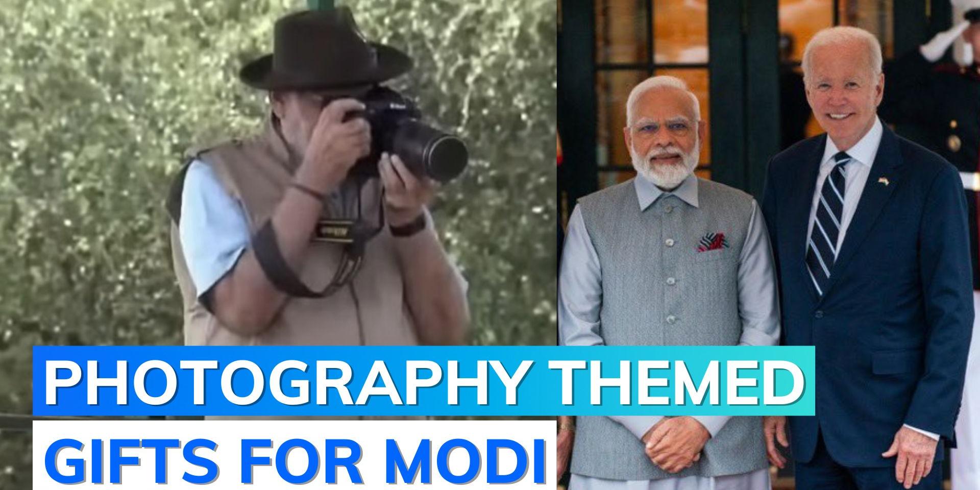 Joe Biden to gift vintage camera to PM Modi; antique book galley to ...