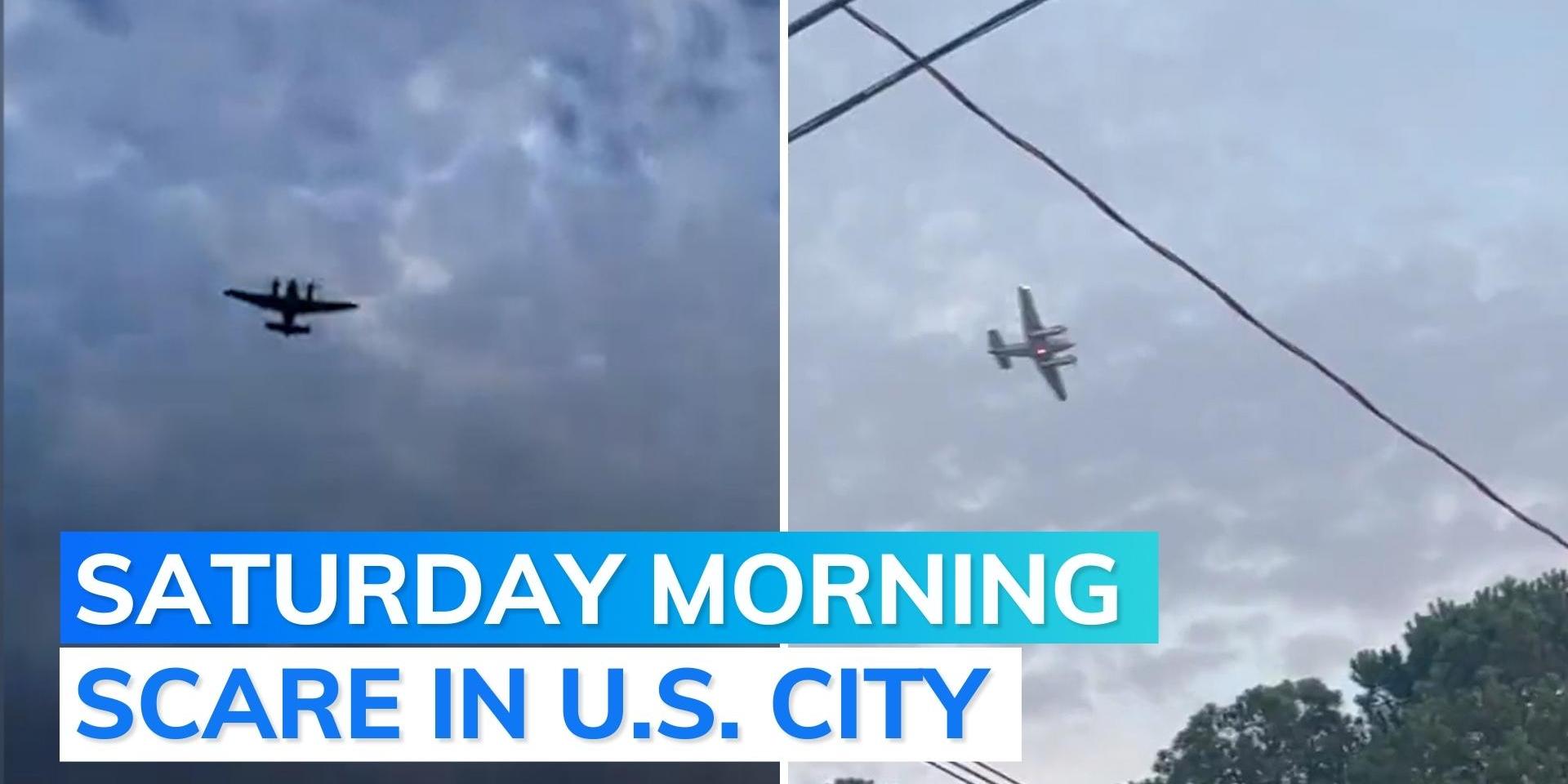 US: pilot threatening to crash into Walmart arrested after landing ...