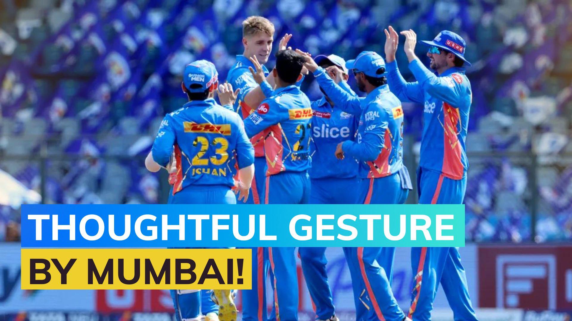 IPL 2023: Here‘s why Mumbai Indians donned the WPL jersey in game vs ...