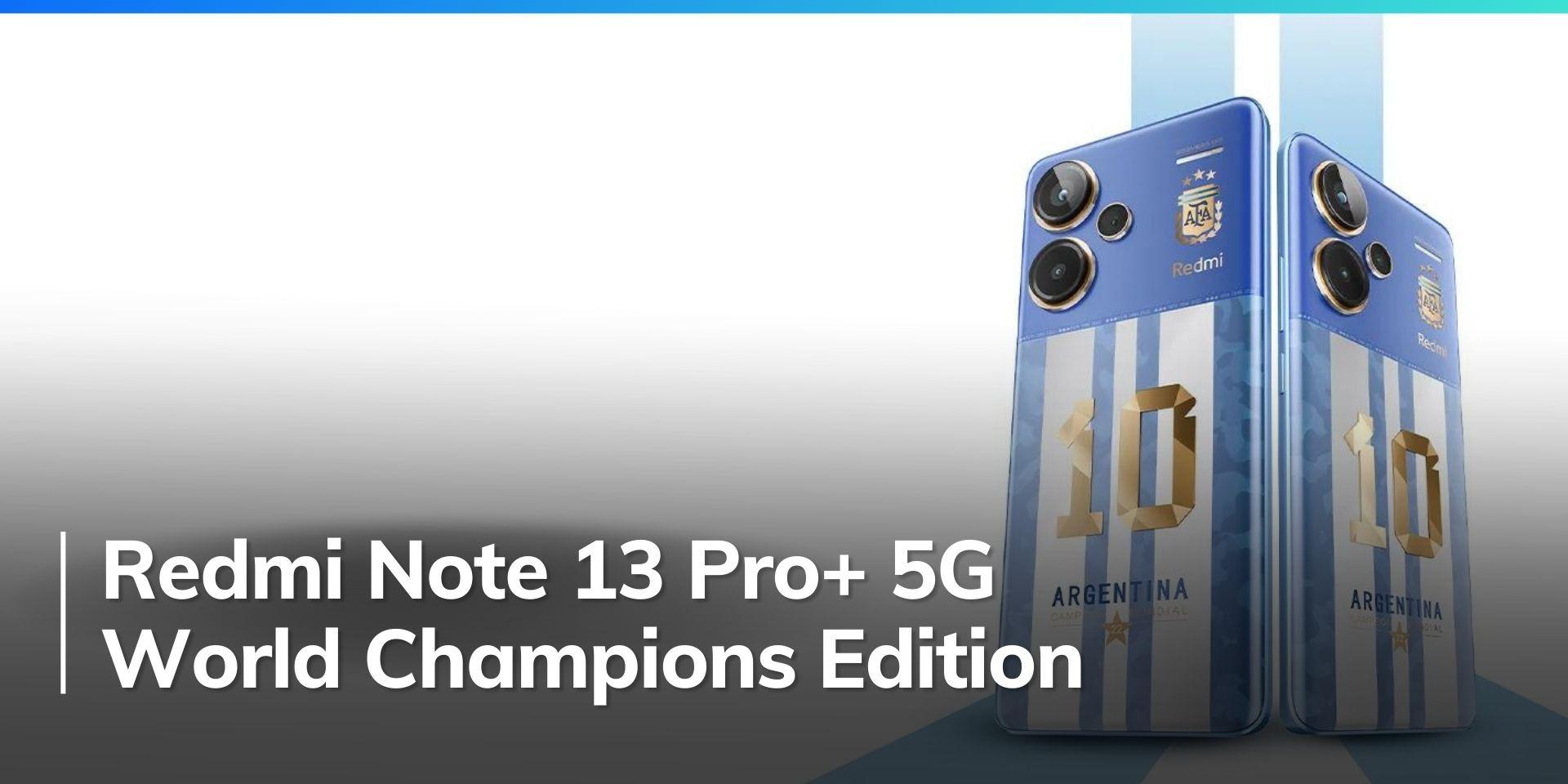 Redmi Word Champion launch: Is this a special edition of Redmi Note 13 ...