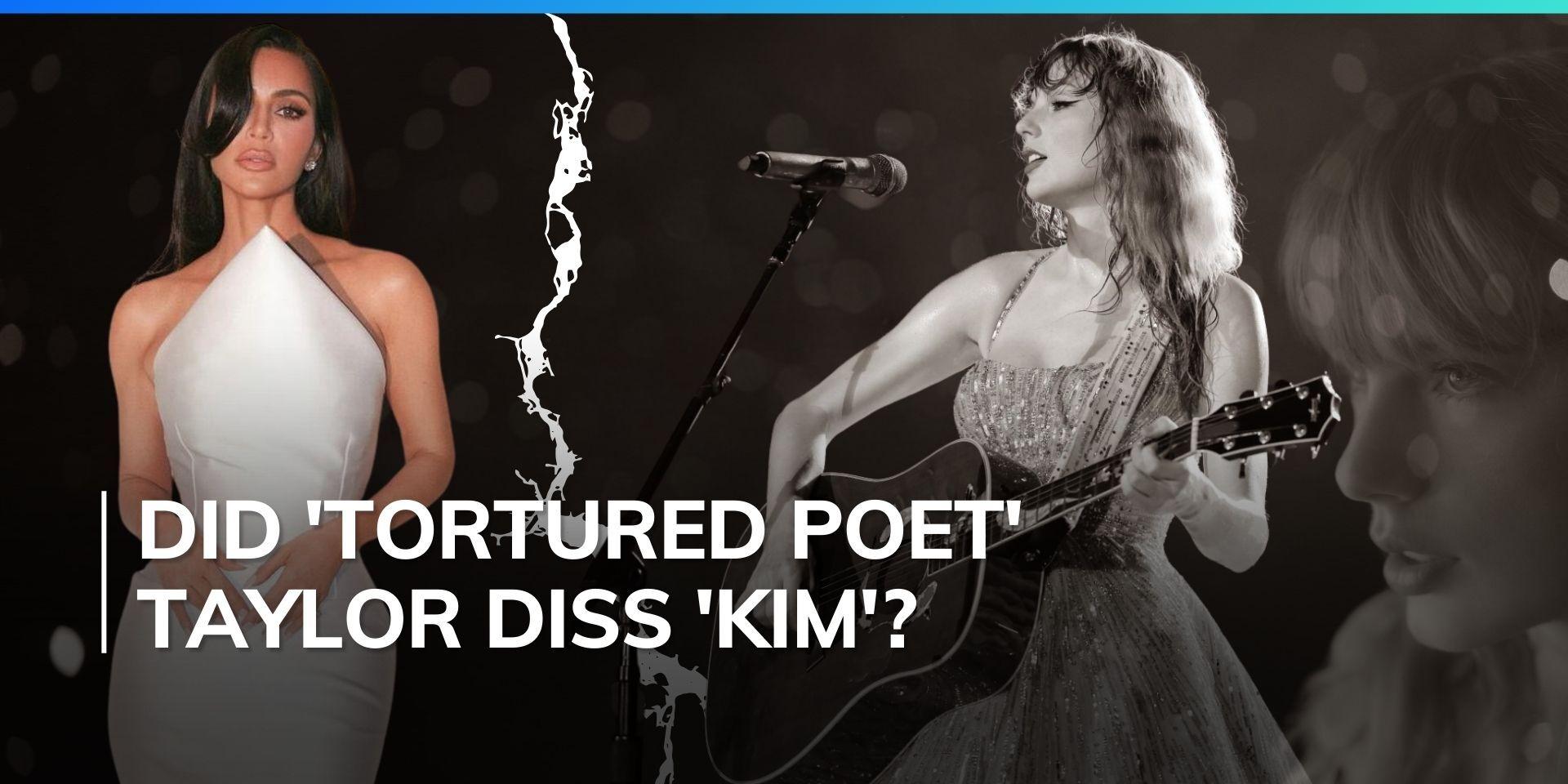 Taylor Swift song ‘thanK you aIMee’ from ‘TTPD: The Anthology’ about Kim Kardashian? Swifties ...