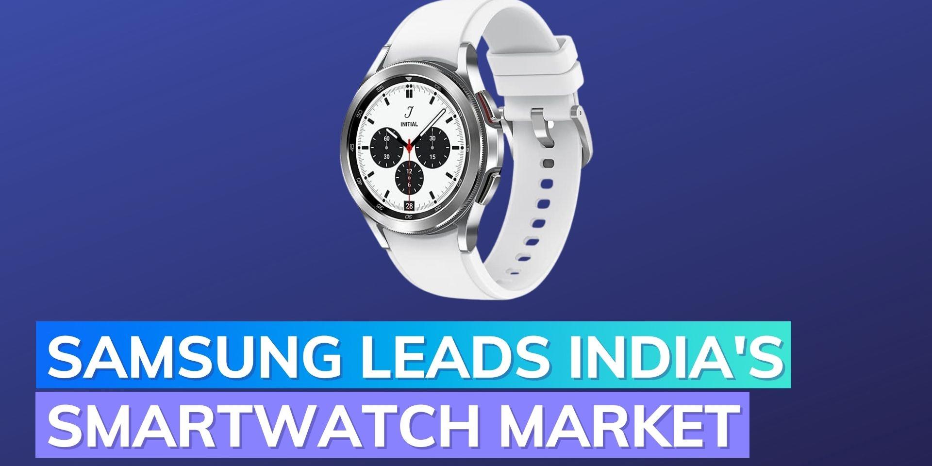 Samsung leads India’s smartwatch market | Editorji