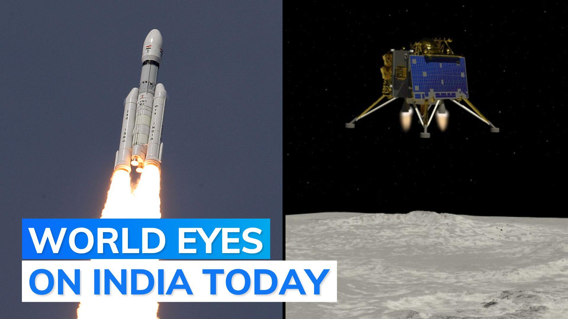 Big day for India as Chandrayaan-3 gets ready to make history with soft-landing on Moon‘s ...