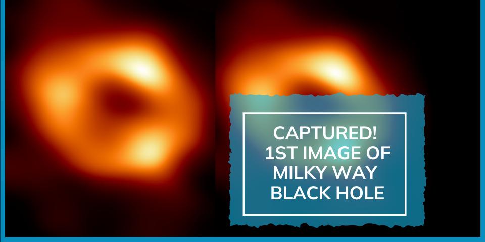 Astronomers reveal first image of black hole at the heart of our galaxy ...