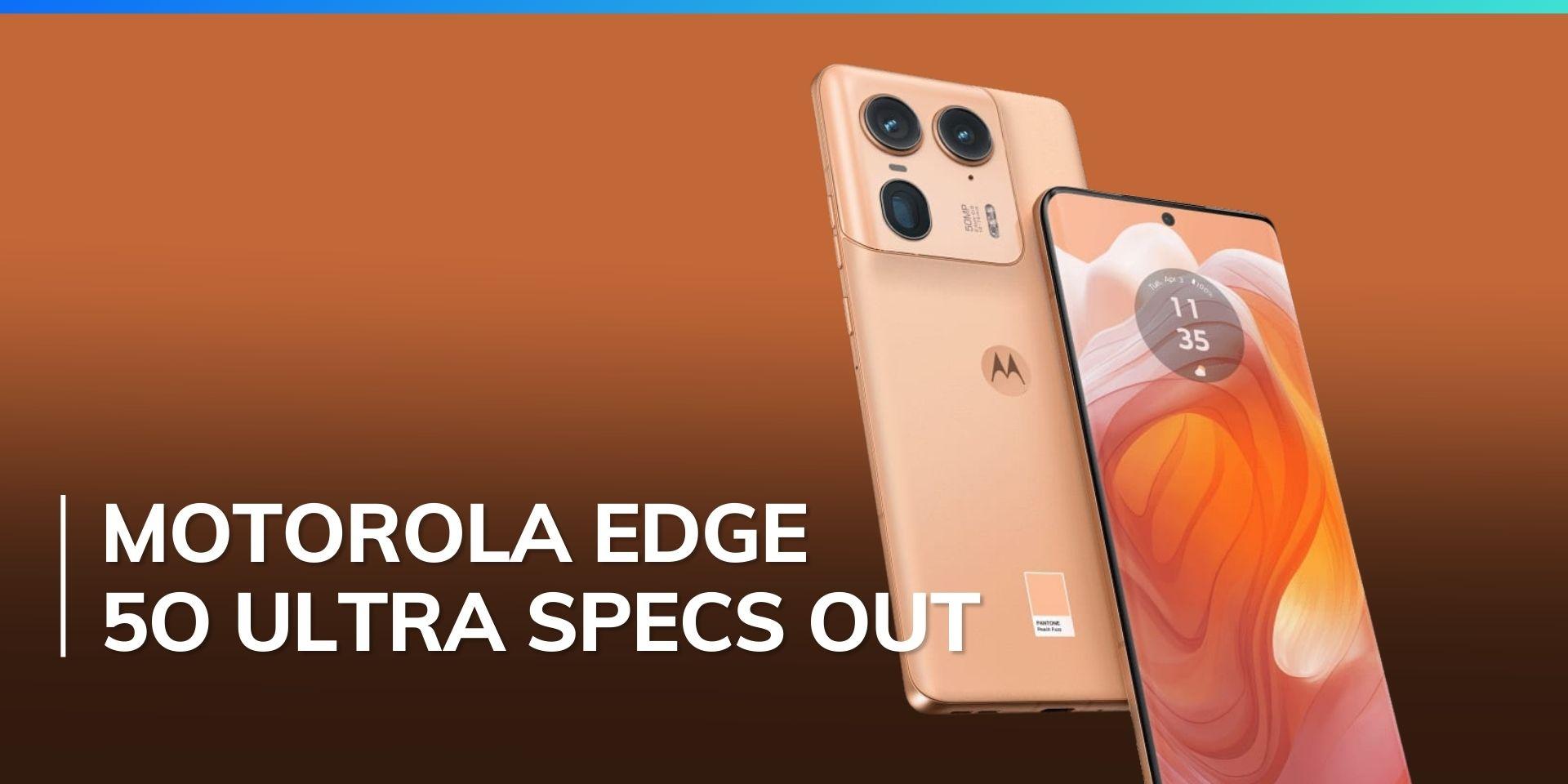 Motorola Edge 50 Ultra unveiled: Real wood back, Snapdragon 8s Gen 3 ...