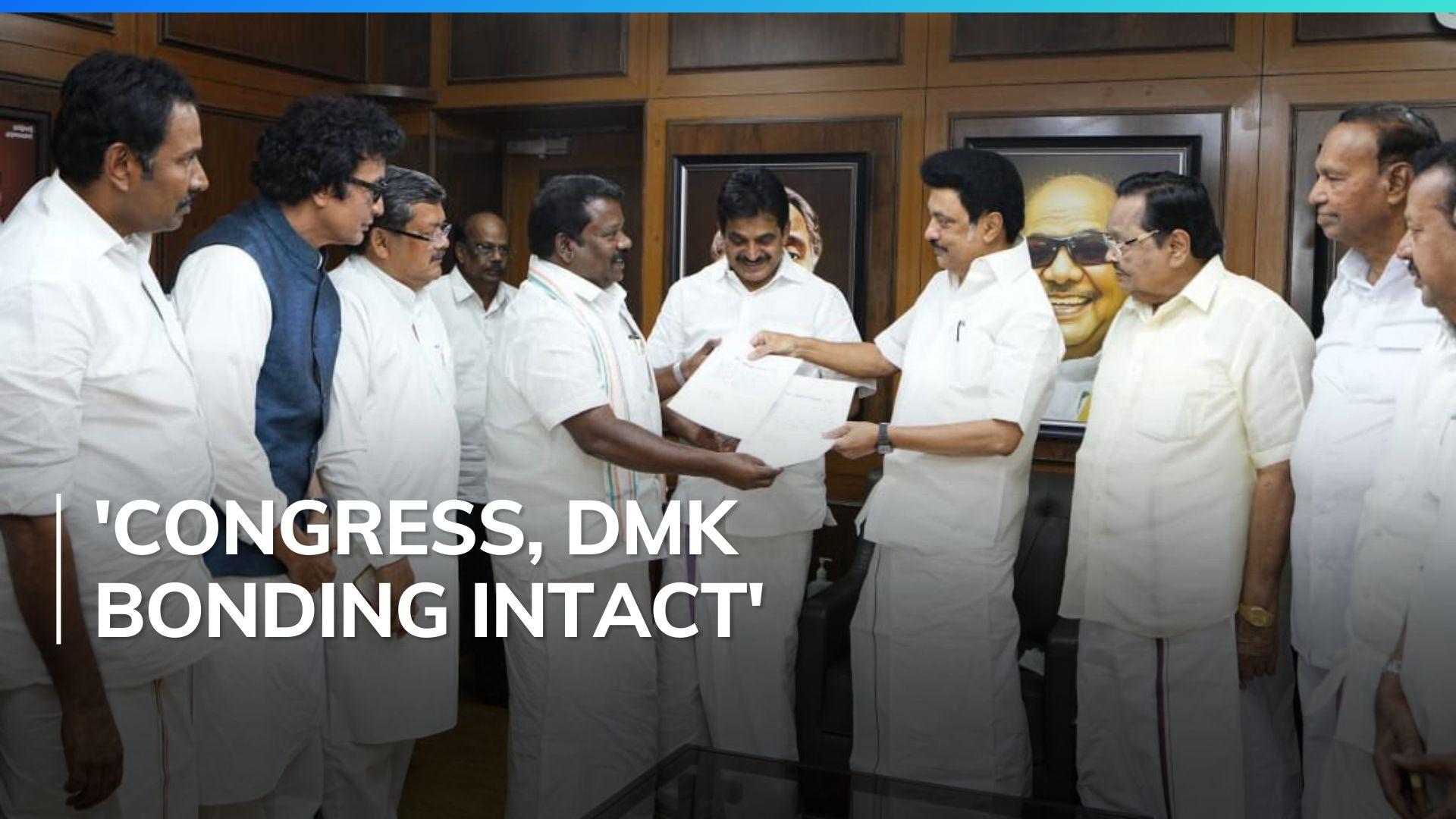 DMK, Congress finalise seat-sharing pact for Lok Sabha polls | Editorji